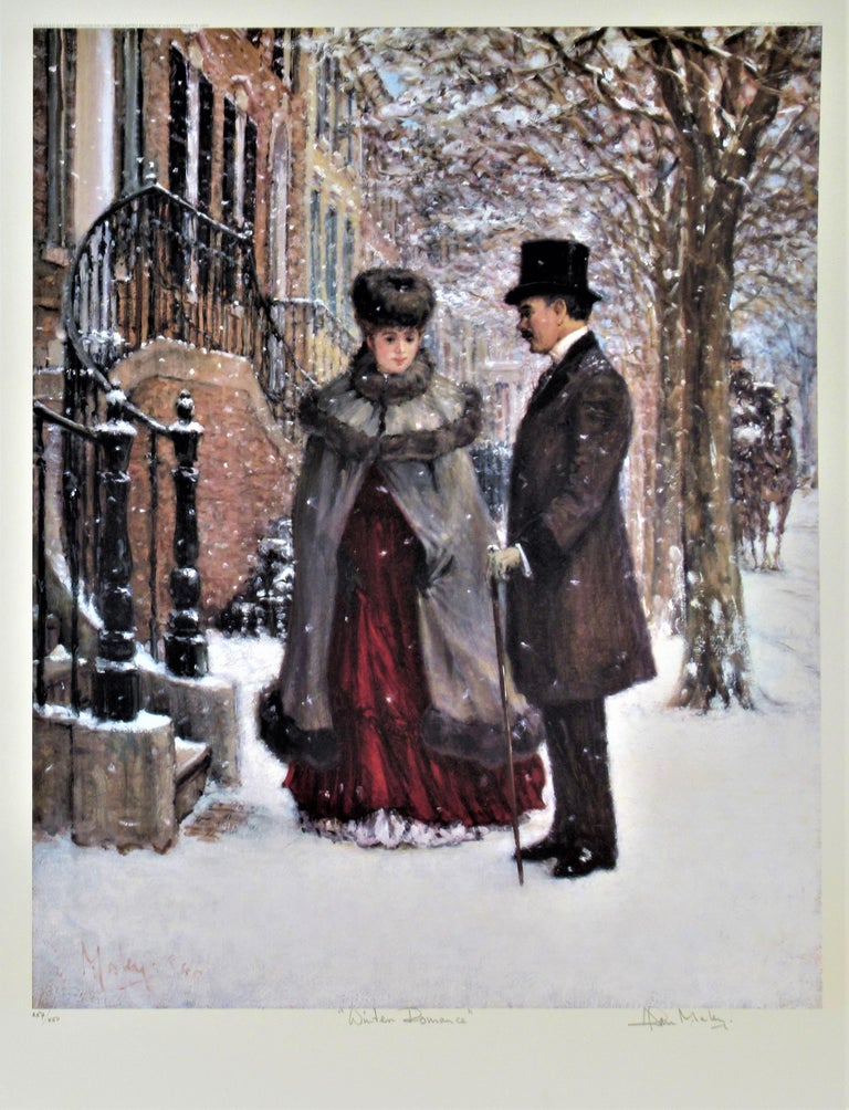 Alan Maley - Winter Romance For Sale at 1stDibs