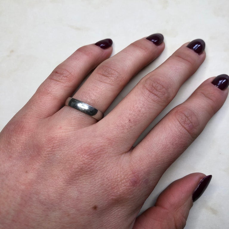 Alan Martin Gard Platinum Band For Sale at 1stDibs