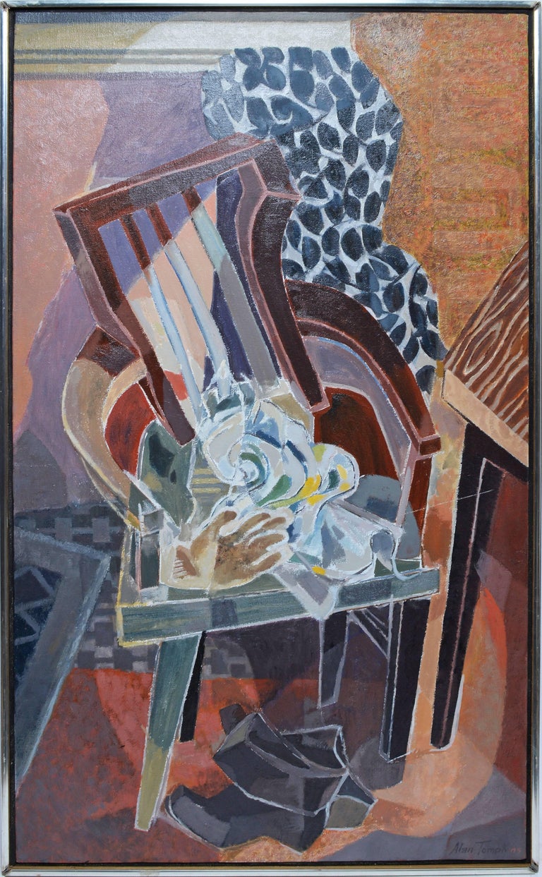 Alan Tompkins - Modernist View of a Chair by Alan Tompkins at 1stDibs