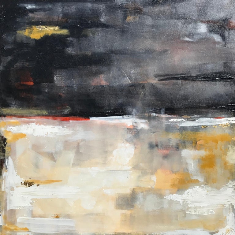 Alana Clumeck - Dusk, Abstract Painting For Sale at 1stDibs