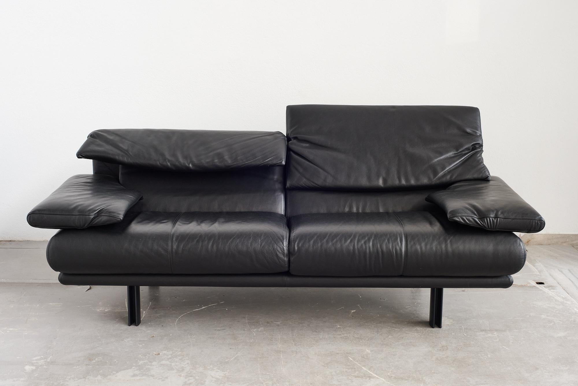 Alanda leather sofa by Paolo Piva for B&B Italia, 1980s. For Sale at ...
