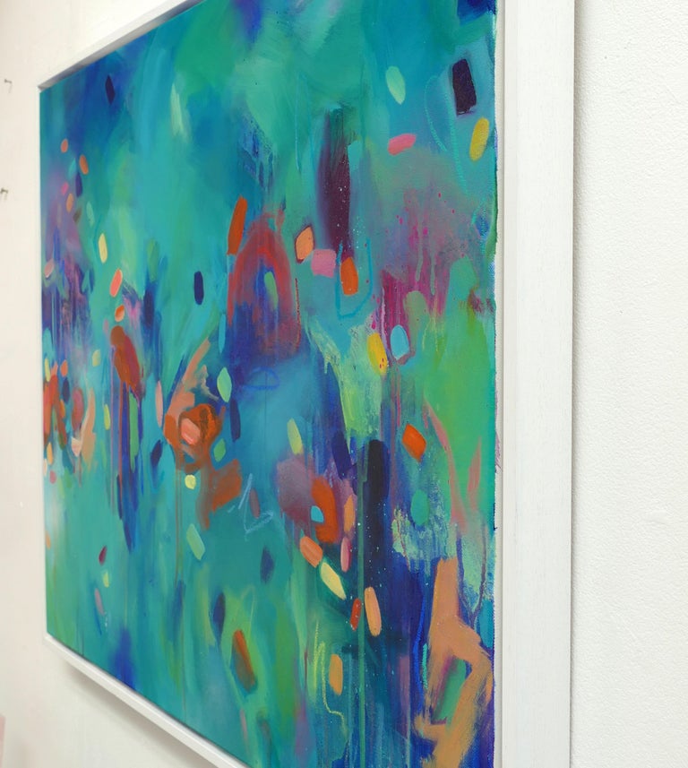 Alanna Eakin - Colouring In Alanna Eakin abstract landscape painting ...