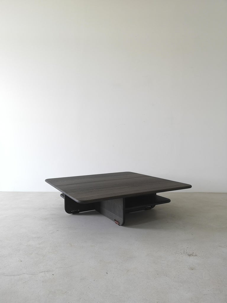 Alar Solid Hardwood Coffee Table by Izm Design For Sale at 1stDibs