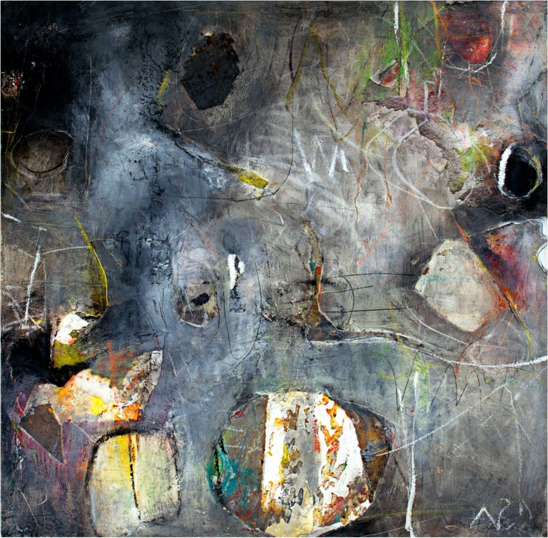 Alayna Rose - 'Motion So Soft' Mixed media, signed For Sale at 1stDibs