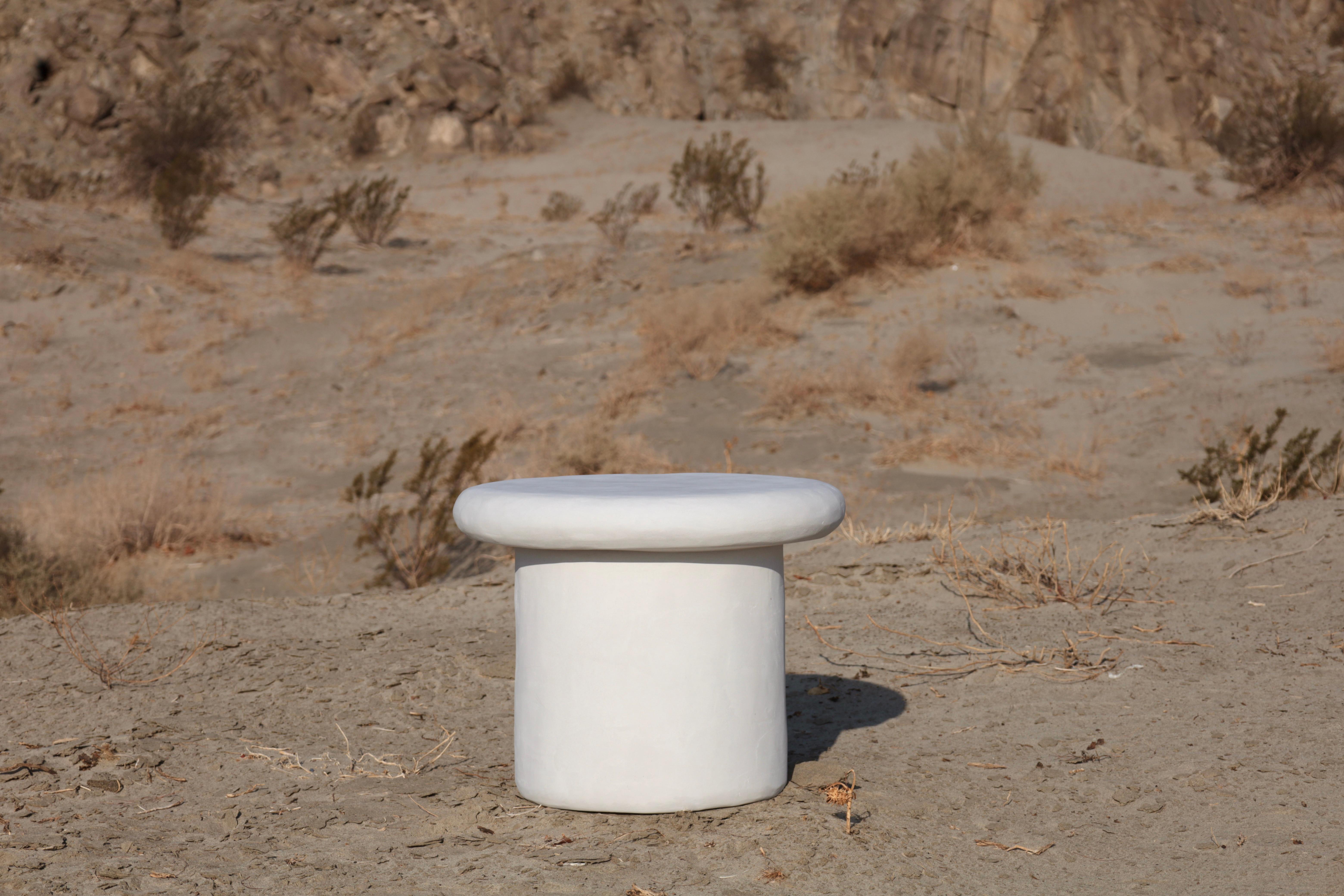 alba round plaster table by öken house studios For Sale at 1stDibs