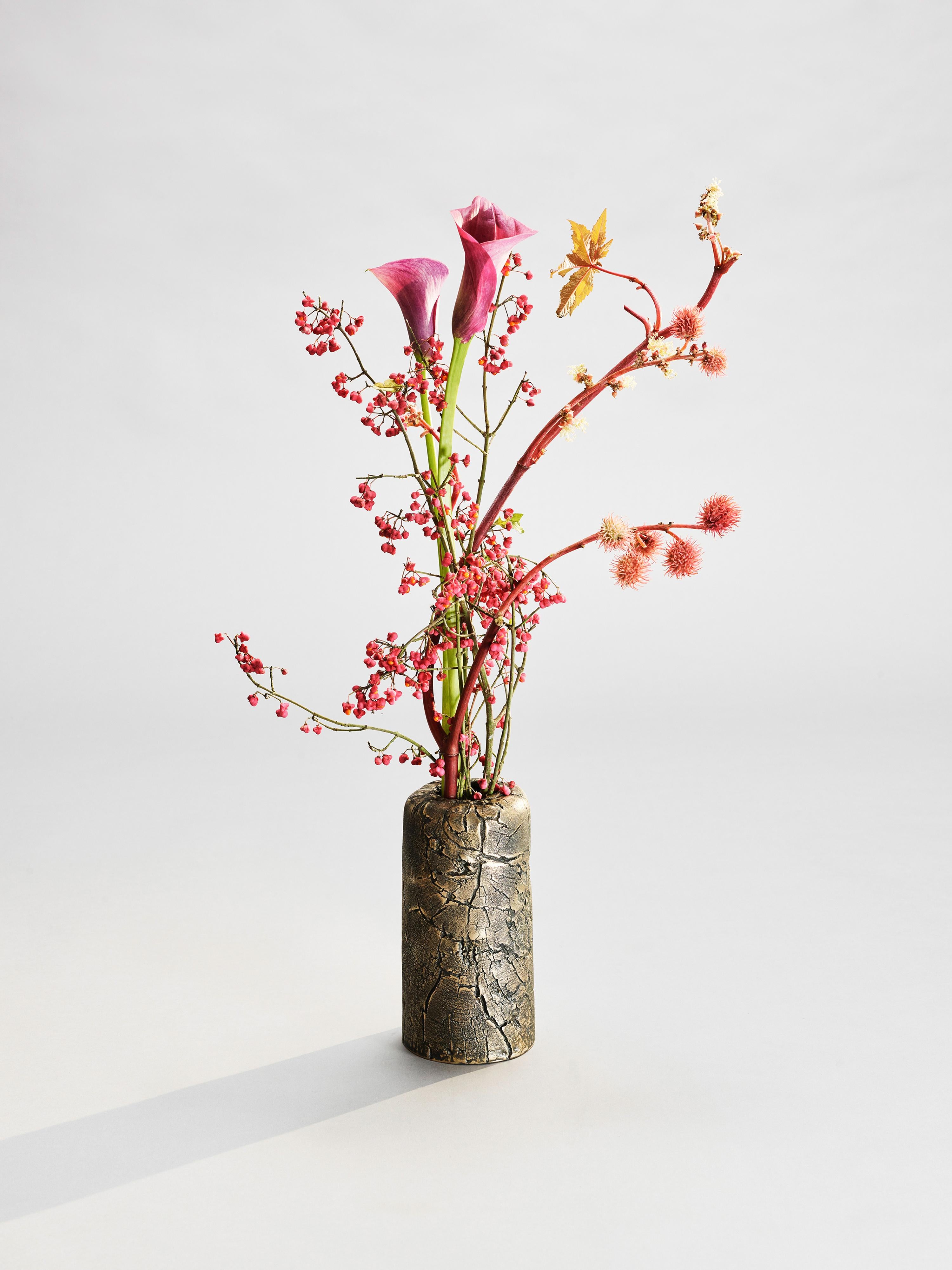 Albeo Bronze Vase #2 by Irene Ganser Ulreich For Sale at 1stDibs