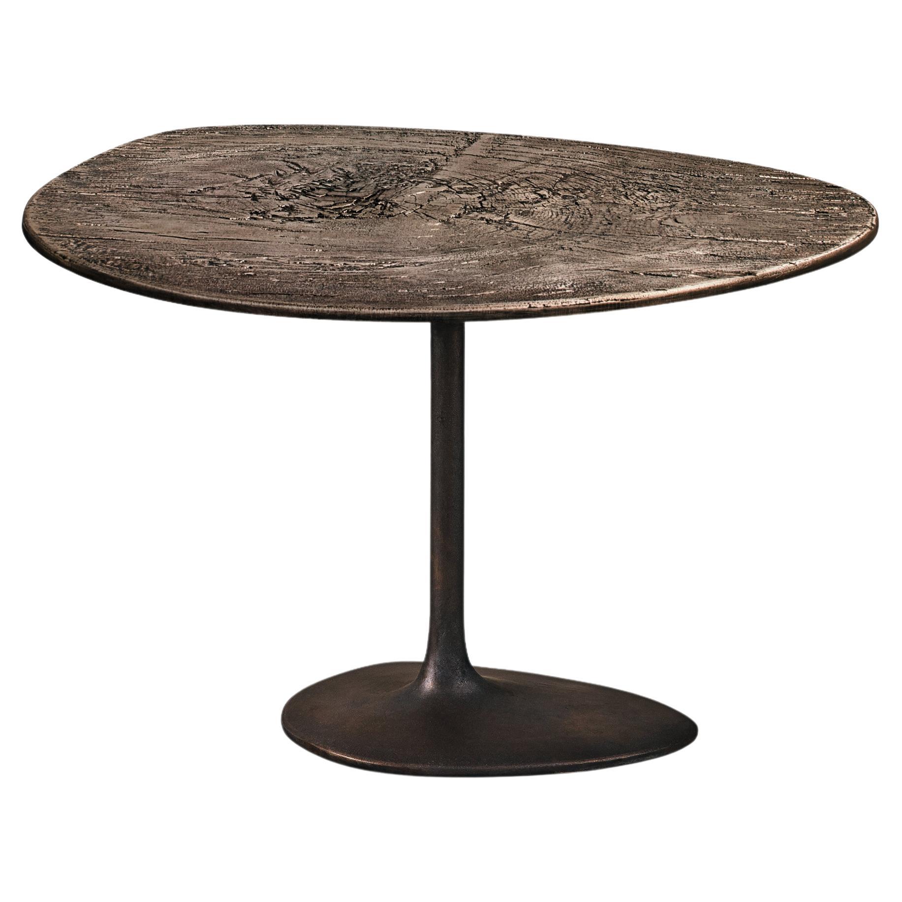 Albeo VII Brass Coffee Table by Irene Ganser Ulreich For Sale at 1stDibs