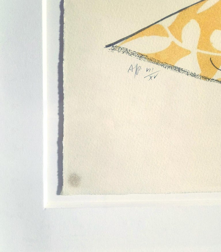 Albert Al Hirschfeld - "Fuji" framed, hand-signed lithograph from 1976 ...