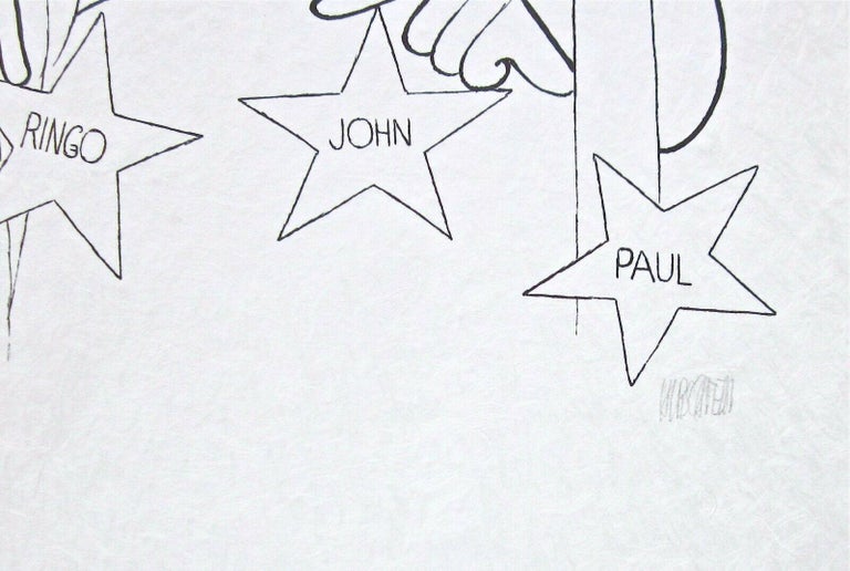 Albert Al Hirschfeld - Ringo Star Goes to Hollywood, Al Hirschfeld For ...