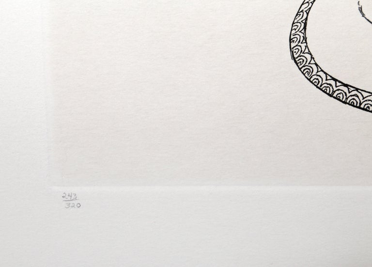 Albert Al Hirschfeld - Self Portrait in a Barber Chair by Al Hirschfeld ...