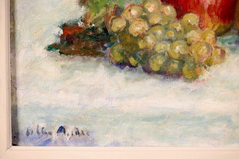 Albert Andre - Coupe de Fruits - Post Impressionist Oil, Still Life of ...