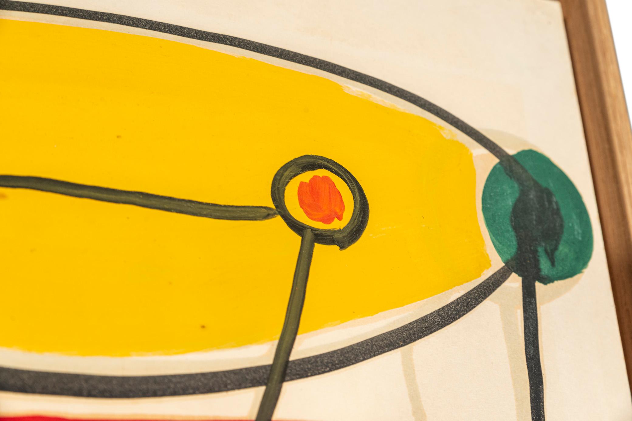 Albert Chubac, Painting, Signed, France, circa 1960 For Sale at 1stDibs ...