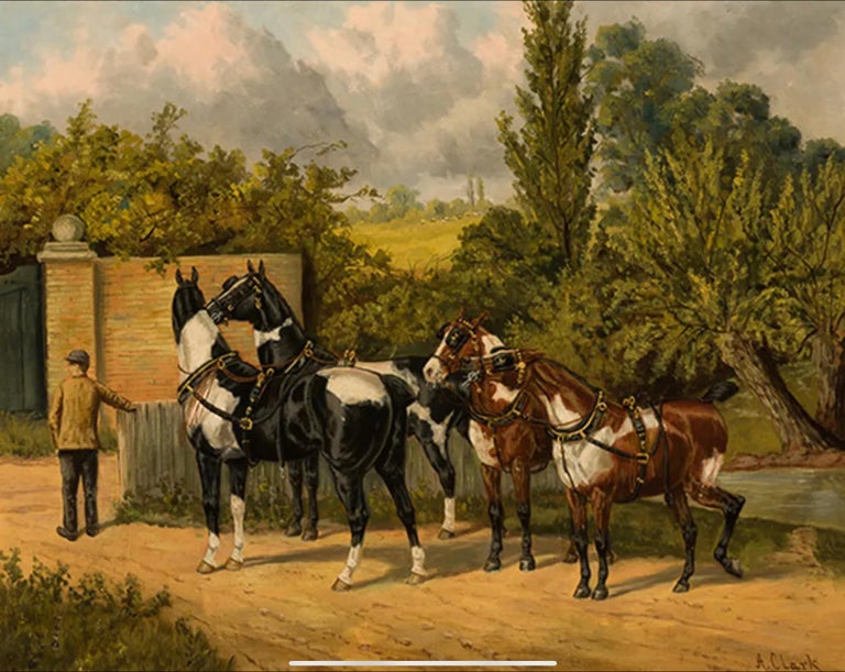 Albert Clark - Four in Hand Team For Sale at 1stDibs