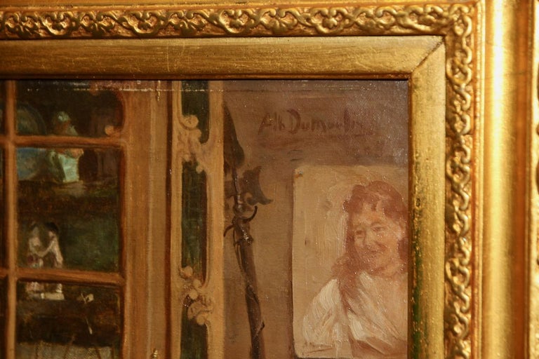 Albert Dumoulin - Albert Dumoulin, around 1900, "La Curieuse", Interior ...