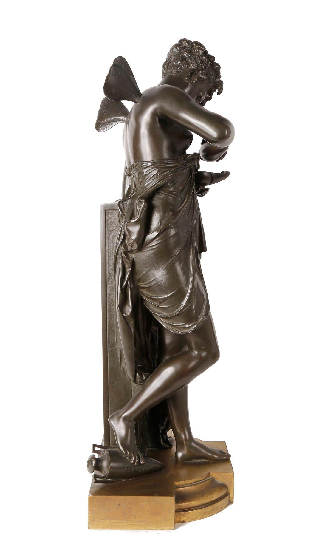 Albert-Ernest Carrier-Belleuse - French 19th century large bronze ...