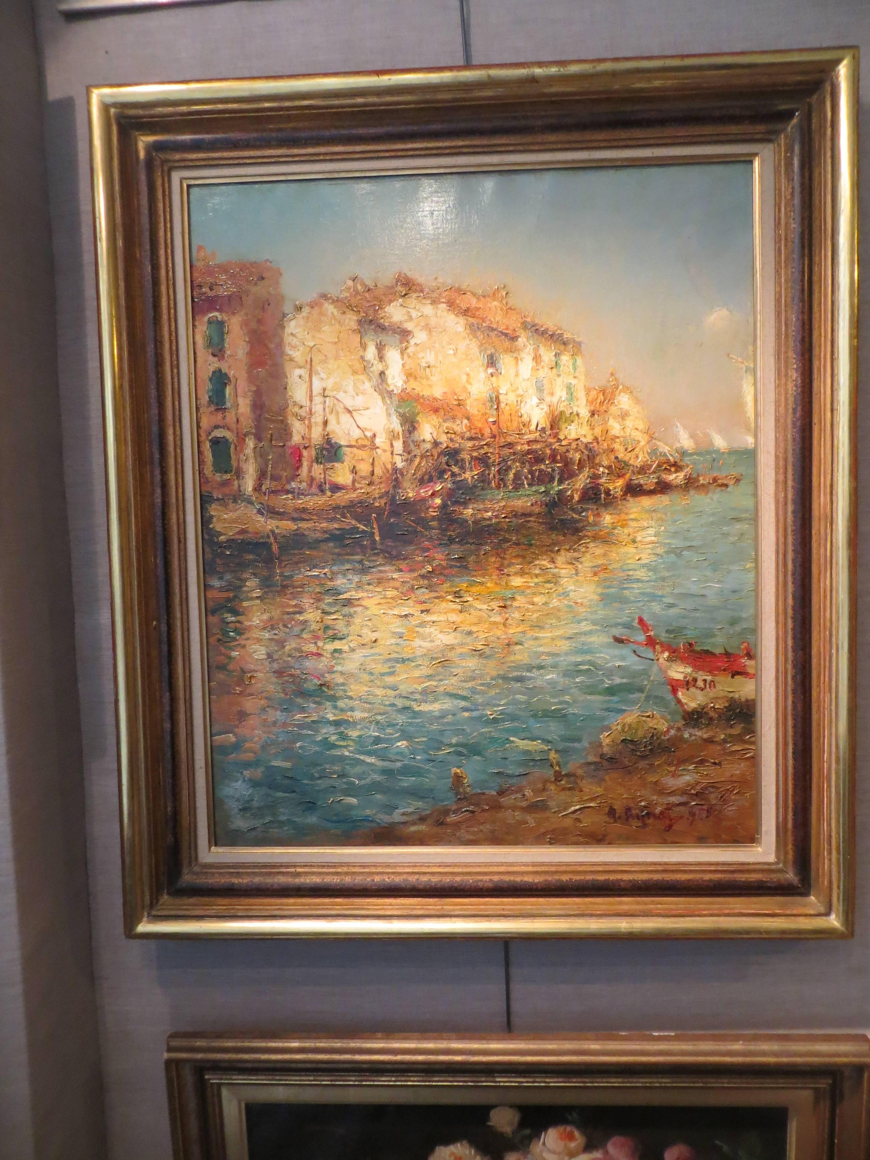 Albert Ferdinand Duprat - Les Martigues by Albert Duprat at 1stDibs | p ...
