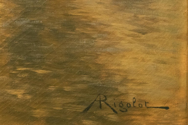 Albert-Gabriel Rigolot - "Rising Sun in the Mist" by Albert-Gabriel ...