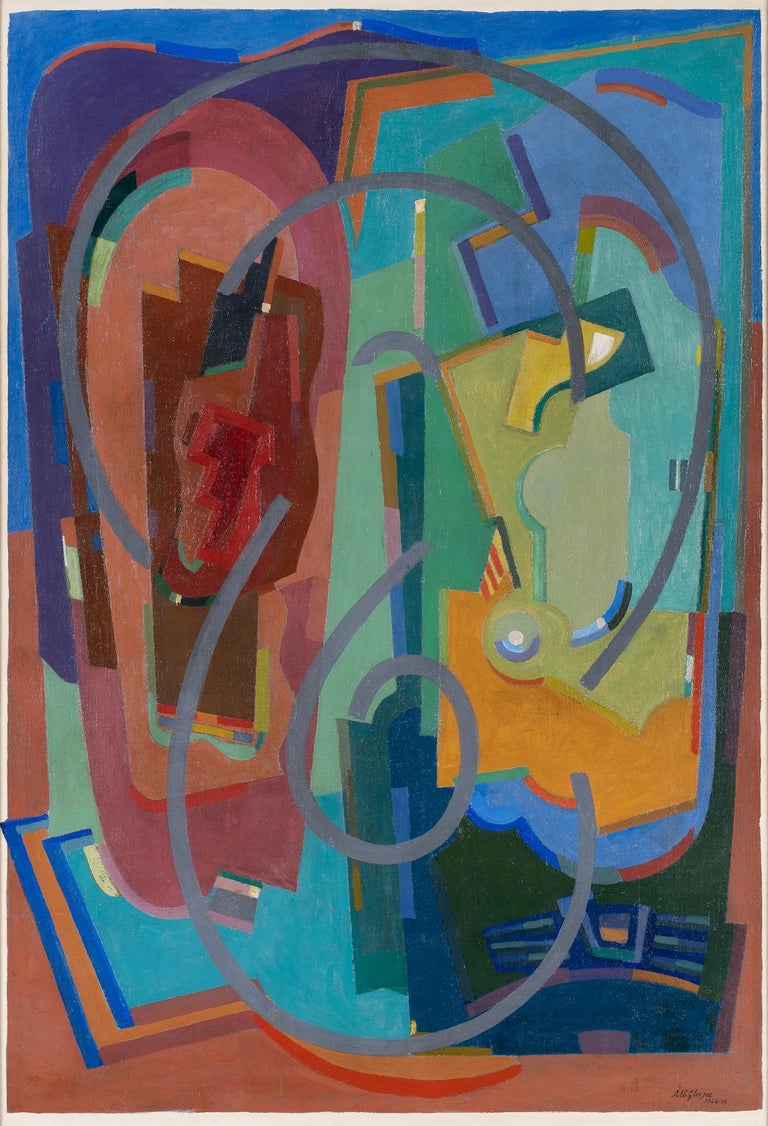 Albert Gleizes - Creation by Albert Gleizes - Cubist oil painting For ...