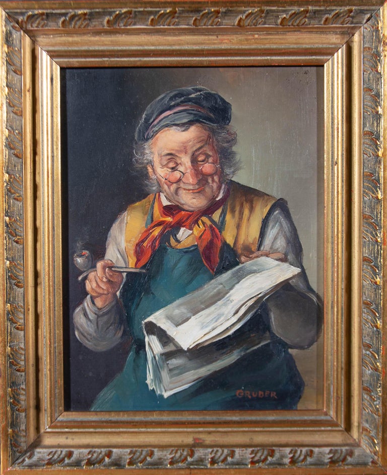 Albert Gruber - Attrib. Albert Gruber (b.1898) - Early 20th Century Oil ...