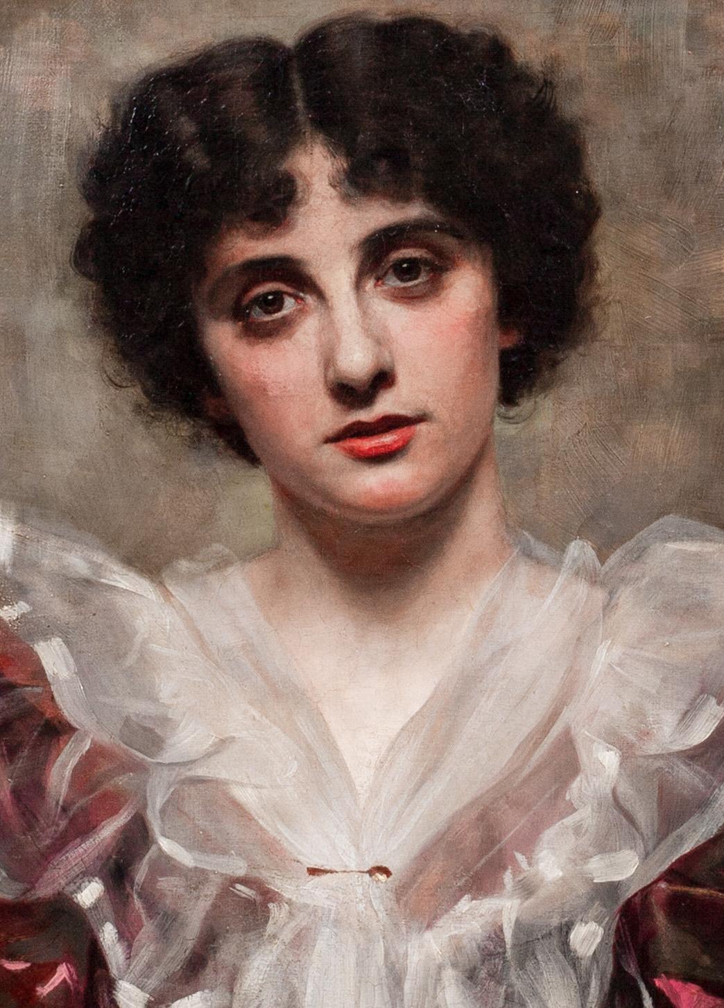 Albert Henry Collings - Portrait Actress and Singer Marjorie Villis ...