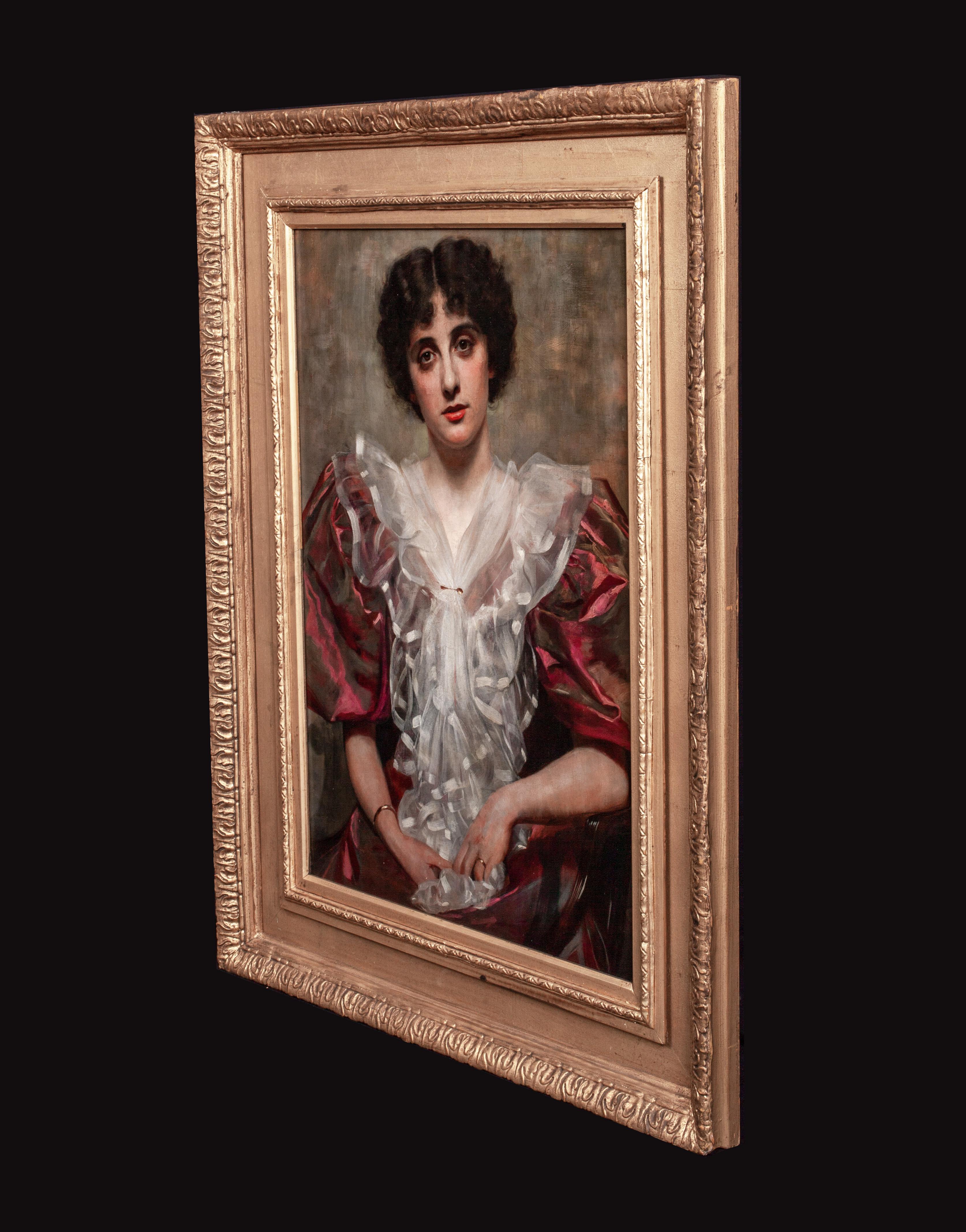 Albert Henry Collings - Portrait Actress and Singer Marjorie Villis ...
