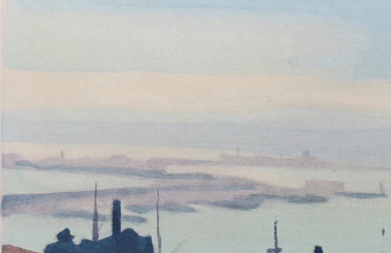 Albert Marquet - Lithographie « Le port d'Alger » (le port d'Alger) En vente sur 1stDibs