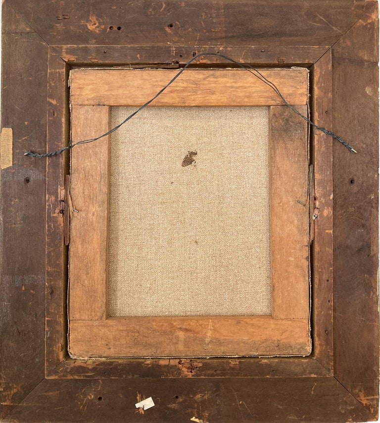 Albert Nemethy Jr. - "Snow by the Cabin" Impressionistic Winter Snow ...