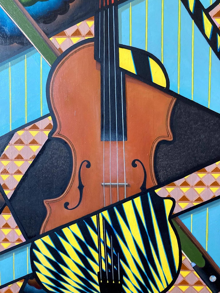Albert Nemethy Jr. - « Violon surréaliste » - Peinture photoréaliste à ...