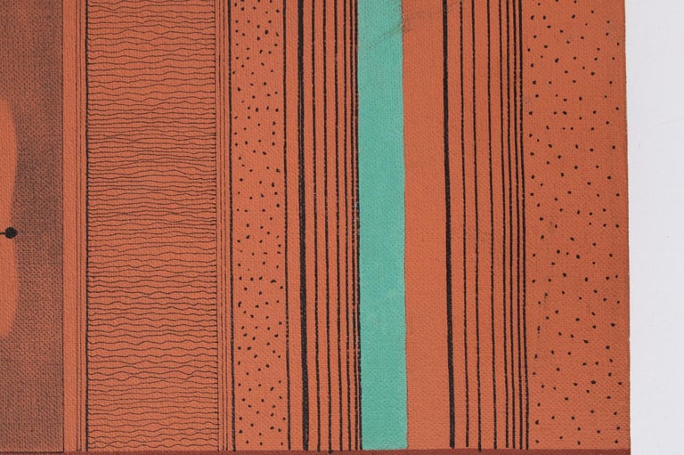 Albert Notarbartolo Abstract Oil on Canvas For Sale at 1stDibs