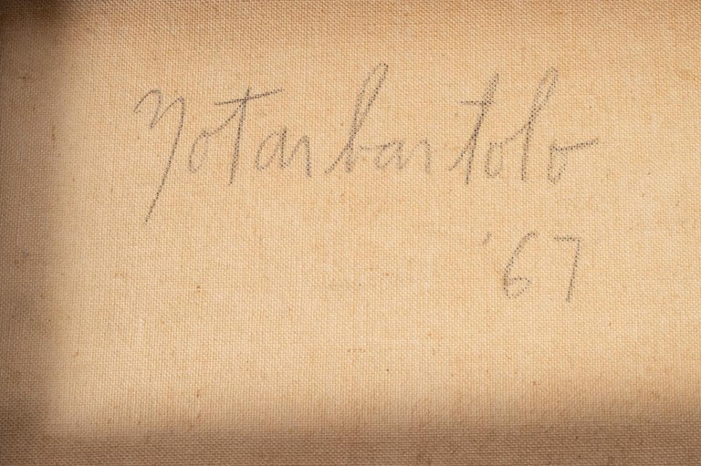 Albert Notarbartolo Abstract Oil on Canvas For Sale at 1stDibs