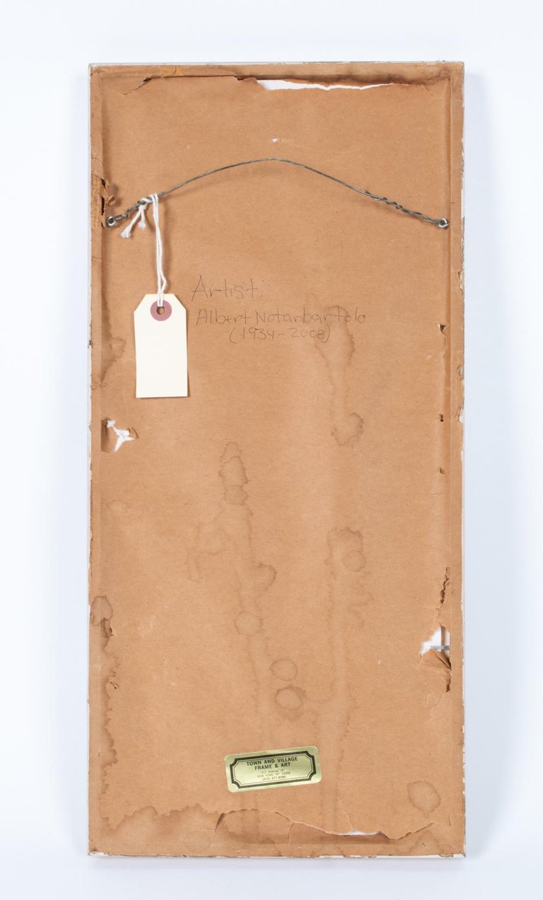 Albert Notarbartolo, Series of 4 Small Abstract Watercolors For Sale at ...