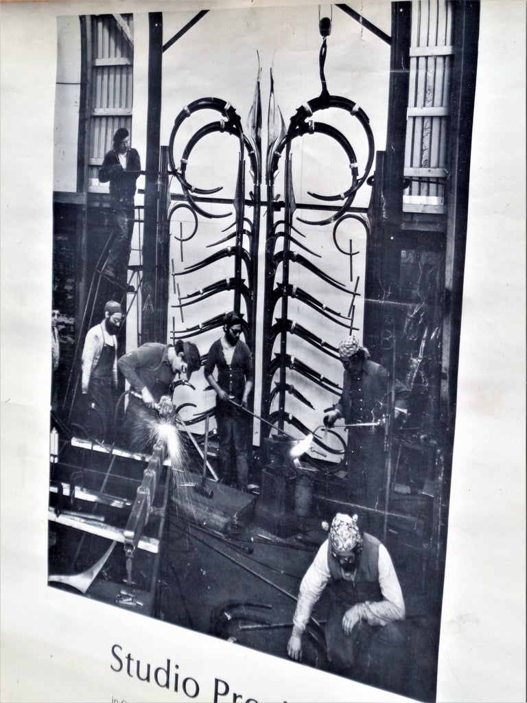 Albert Paley Studio Exhibition Poster, Rochester NY 1980 For Sale at ...
