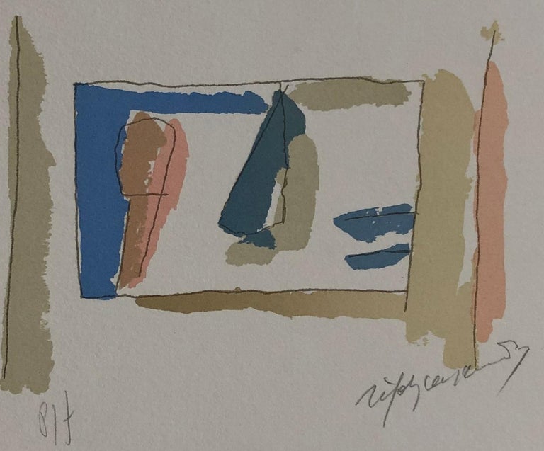 Albert Rafols Casamada - Albert Rafols Casamada, 'Mediterraneo', 2004, Silkscreen, 9.8x12 in En ...