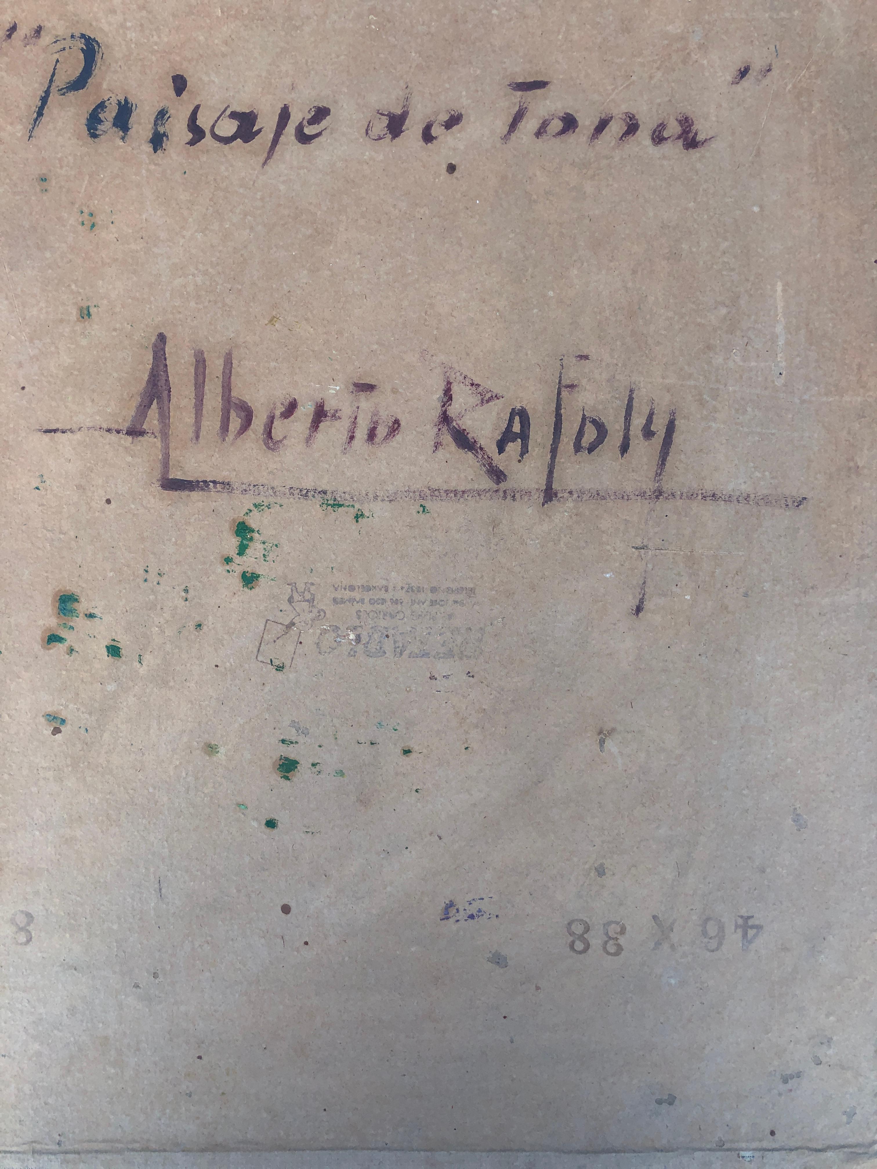 Albert Rafols Culleres - Landscape of Tona Spain original oil painting ...