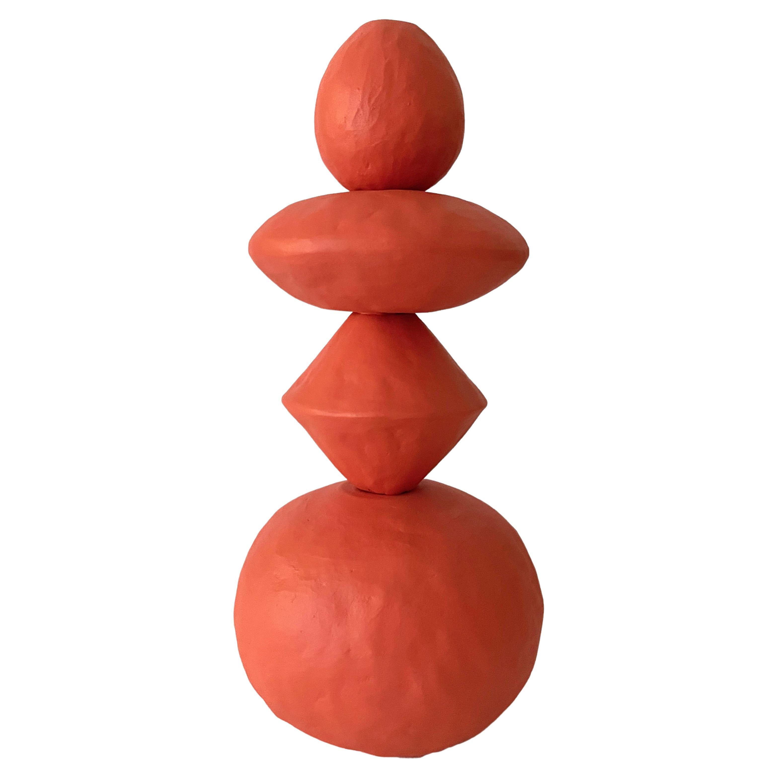 Danish Teak Abstract Sculpture by Knud Albert at 1stDibs