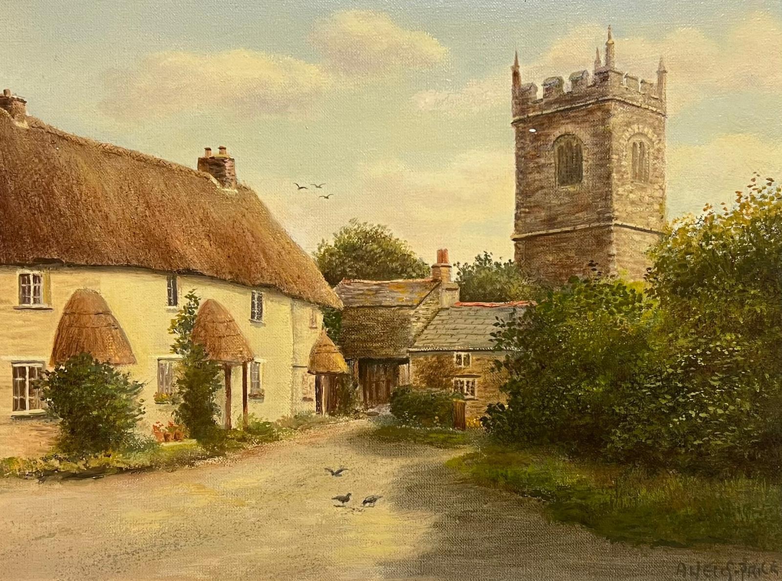 Albert Wells Price - Traditional English Signed Oil Painting Country ...