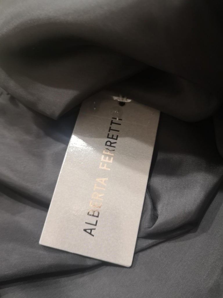 Alberta Ferretti black lions skirt NWOT at 1stDibs