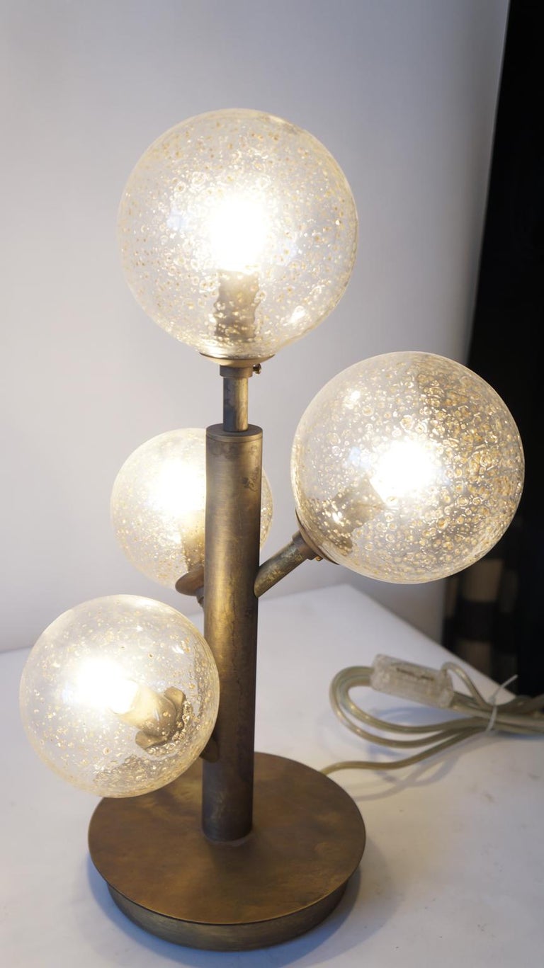 Alberto Donà Mid-Century Modern Crystal Mika One Murano Glass Table ...