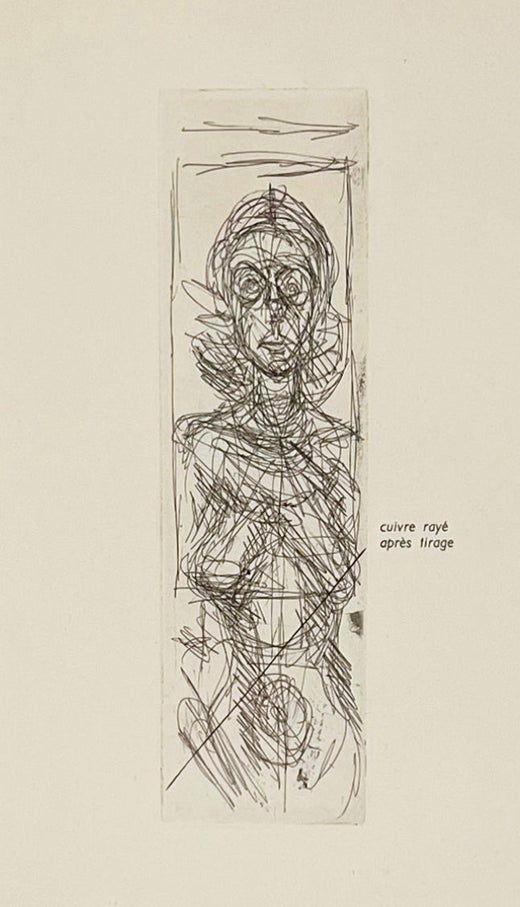 Alberto Giacometti, Drawing of a Man at 1stDibs