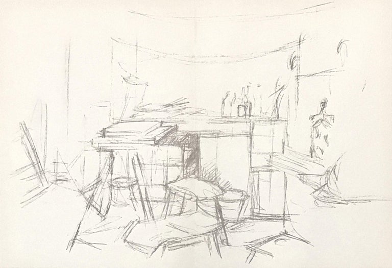 Alberto Giacometti - original lithograph For Sale at 1stDibs
