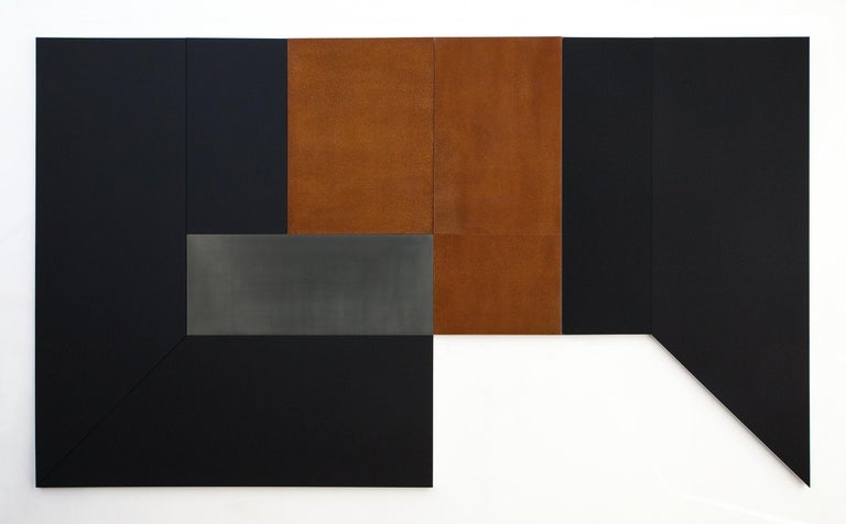 Alberto Montaño Mason - Sculpture on Wall, Installation, Black Room For ...