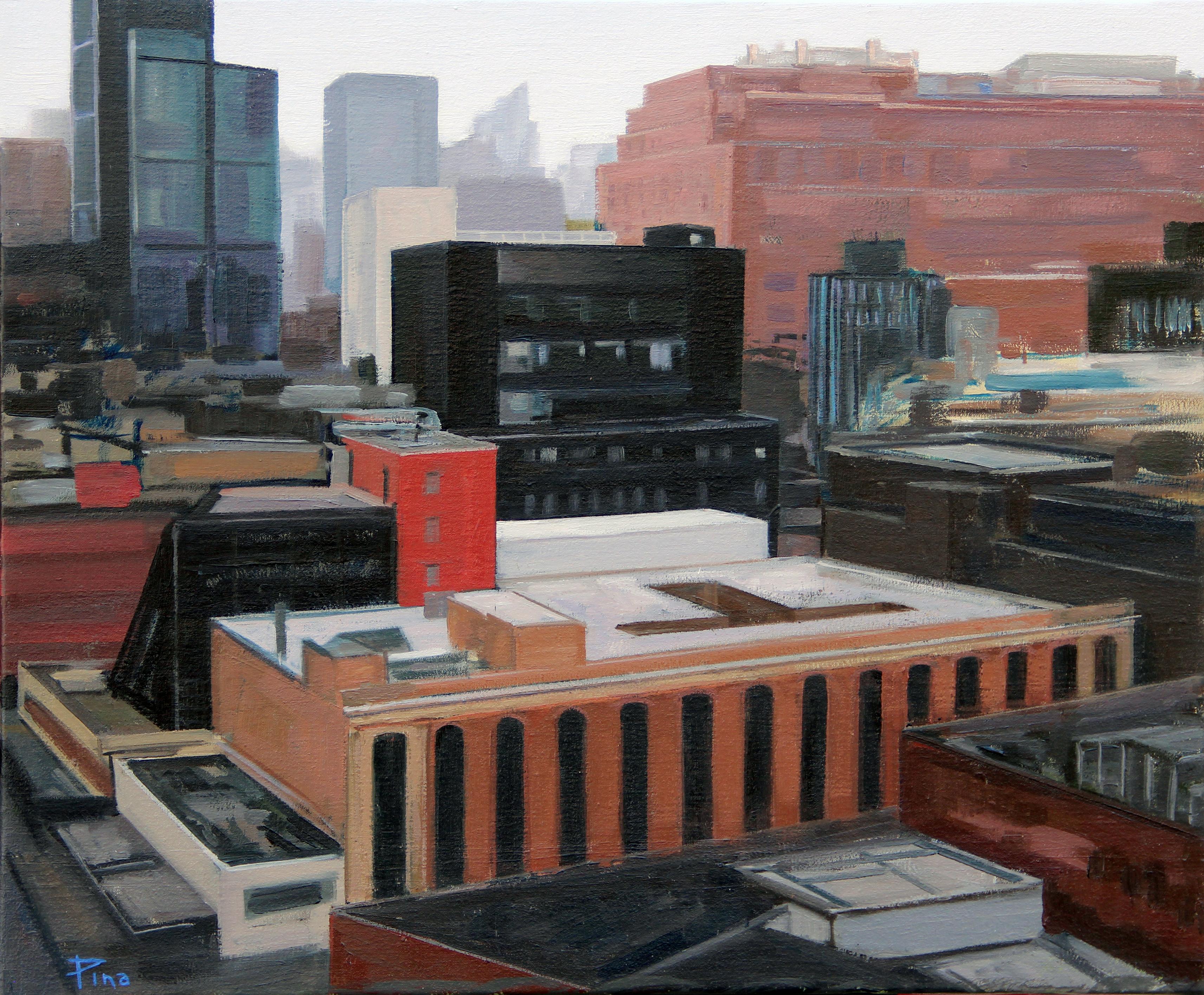 Richard Combes - STAPLE STREET LOOKING NORTH - Cityscape / Realism ...