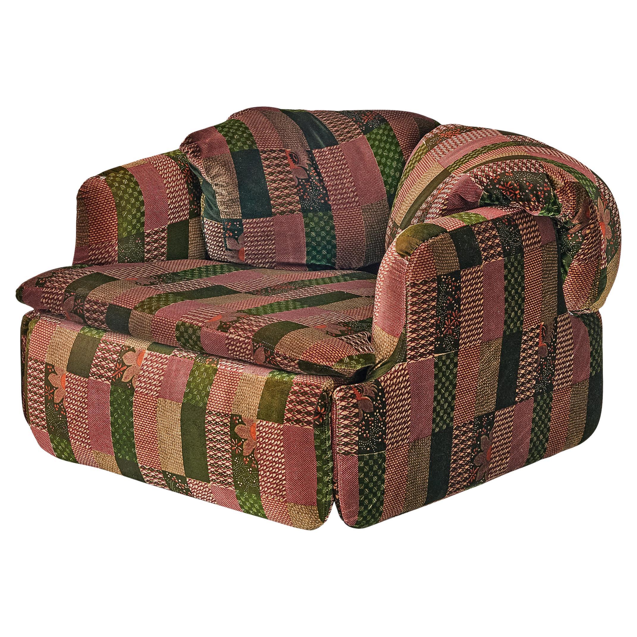 Alberto Rosselli Jumbo Chair, Saporiti, Italy 1968 For Sale at 1stDibs ...