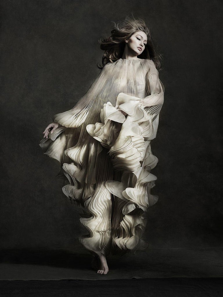 Albert Watson - The Supermodel Gigi Hadid floating in an Iris van ...