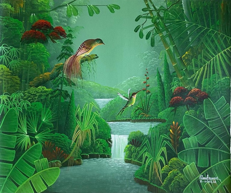 Albott Bonhomme - Let Me Fly- Original Contemporary Painting at 1stDibs