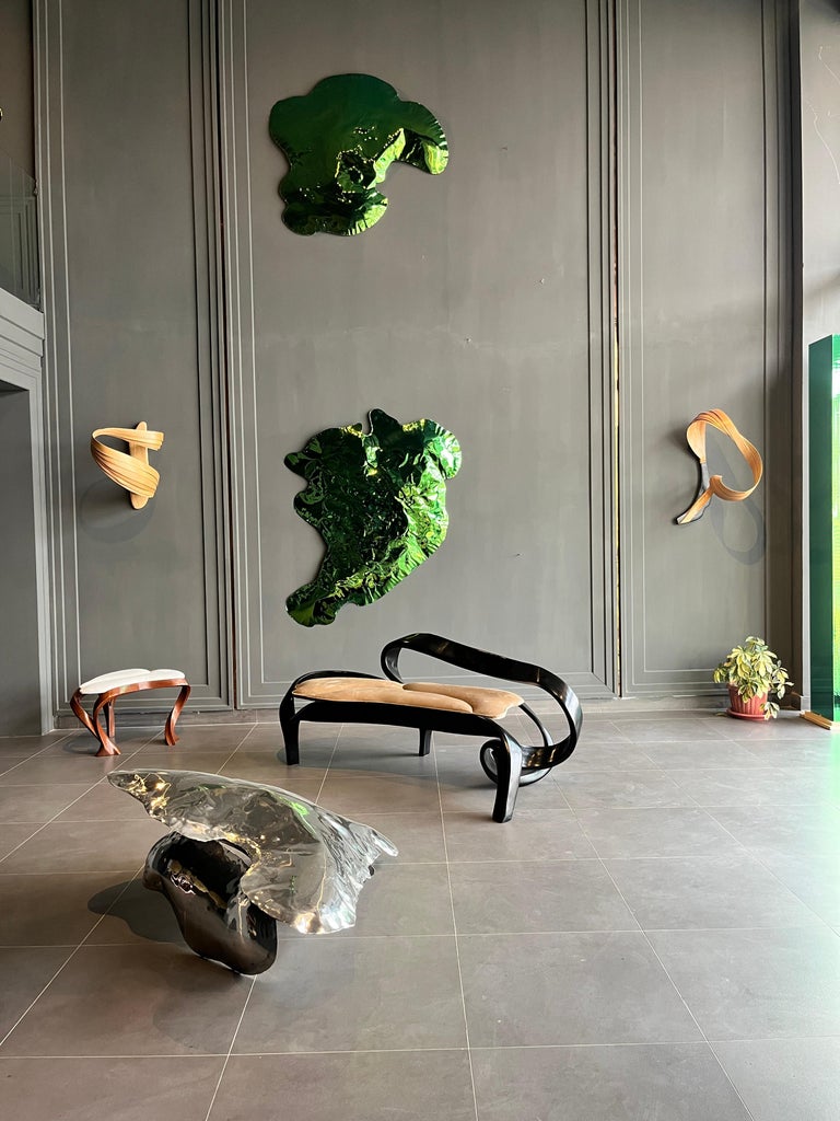 Albus II, Settee Chassis Sofa by Raka Studio For Sale at 1stDibs