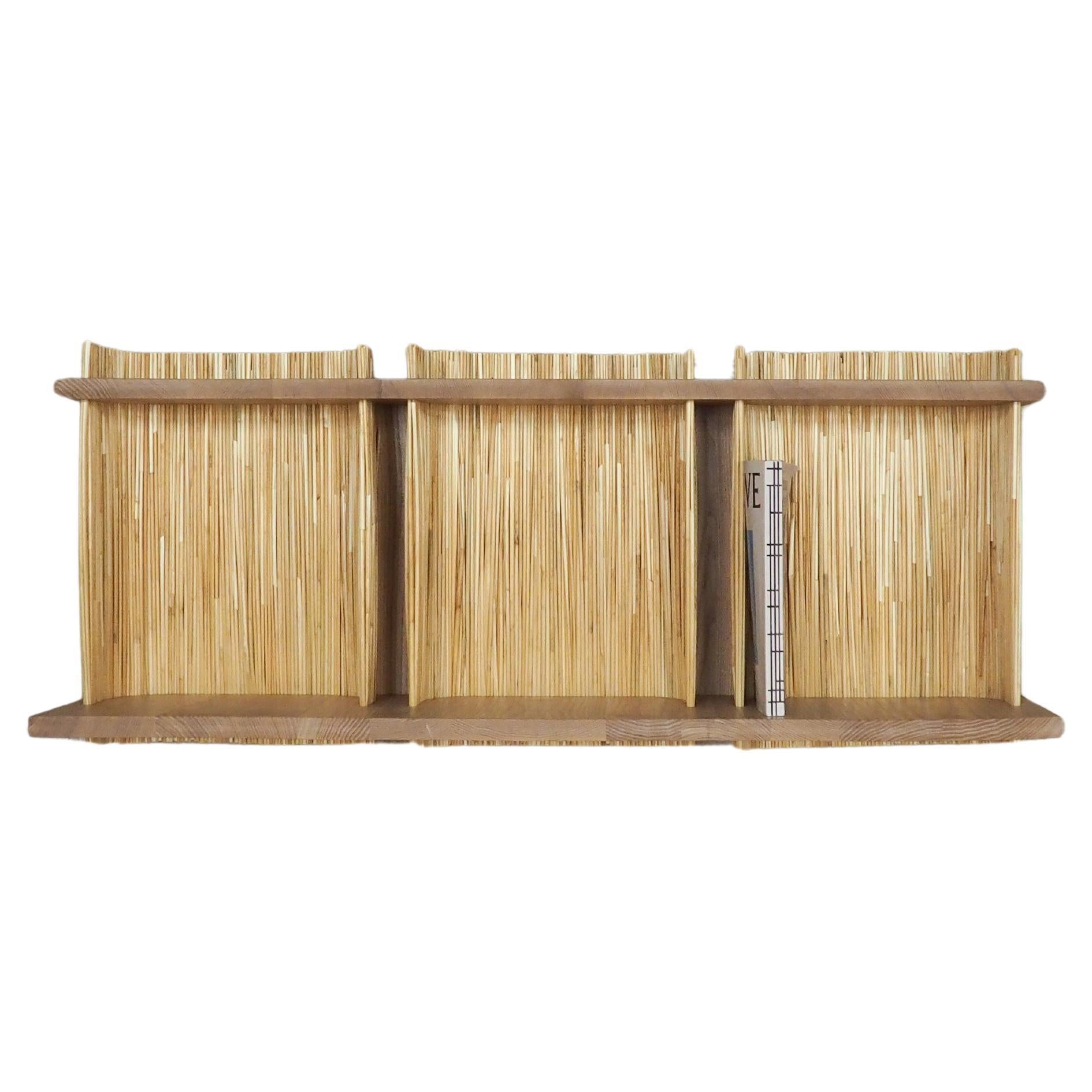 Large AMAS Shelf, Ash wood, Handmade in France For Sale at 1stDibs
