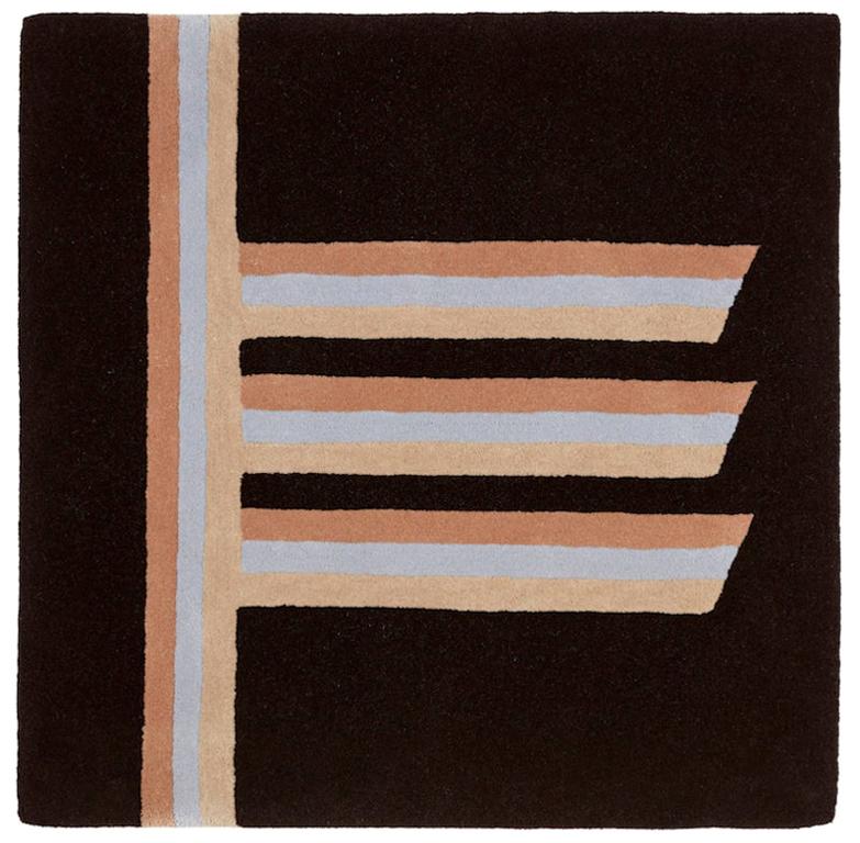 Color Wheel Tapestry or Carpet Grey Black White Red Tibetan Wool ...