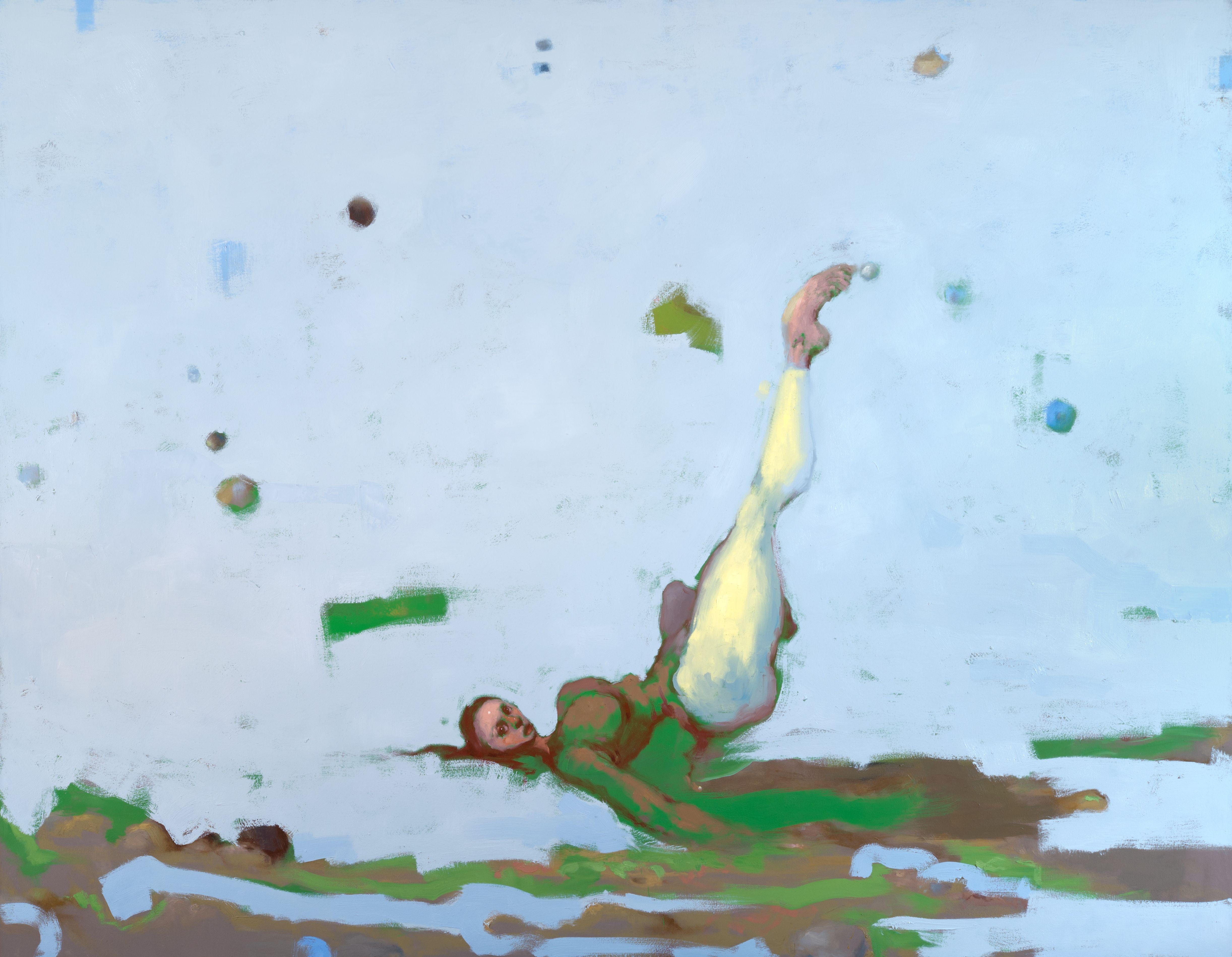 Aldo Cherres - Gravity IV, Painting, Oil on Canvas For Sale at 1stDibs