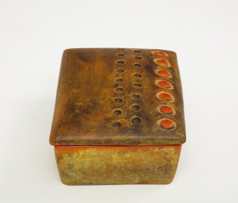 Aldo Londi, Bitossi Ceramic Box at 1stDibs